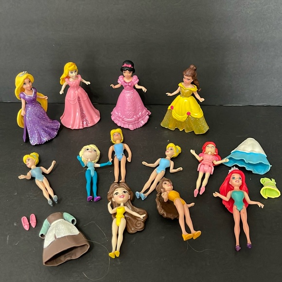 Disney | Toys | Disney Polly Pocket Princess Dolls Bundle | Poshmark